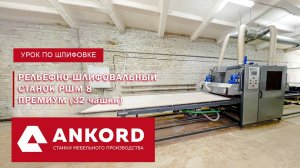 Шлифовальный станок ANKORDР РШМ 8 ПРЕМИУМ - С МУЛЬТИЭКРАНОМ (32 чашки) | УРОК ПО ШЛИФОВКЕ