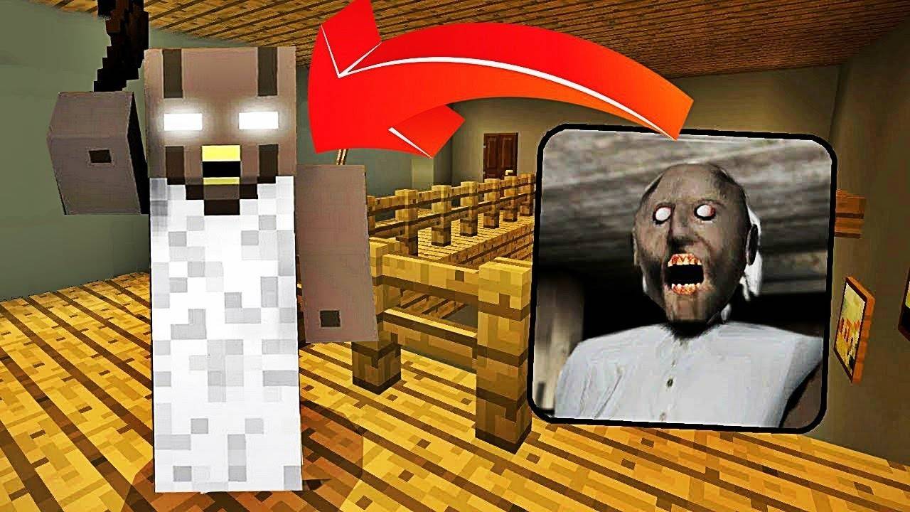 Меня наказали баба и дед в майнкрафт