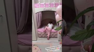 Сказочная детская для Миланы: видеоотзыв. #интерьердетской #дизайндетской #детскаякомната