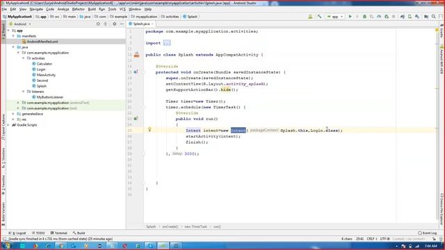 Android Studio Tutorial For Beginners - 35 | Intent | Implicit & Explicit Intent (2019 Edition ...