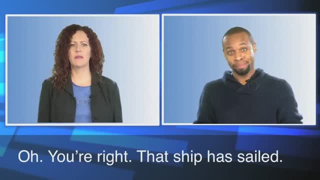 that ship has sailed