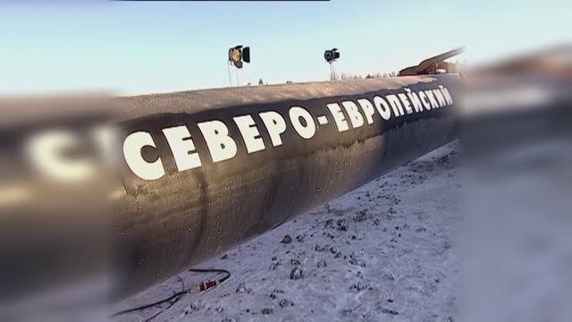 Строительство Северо-Европейского газопровода (СЭГ).
