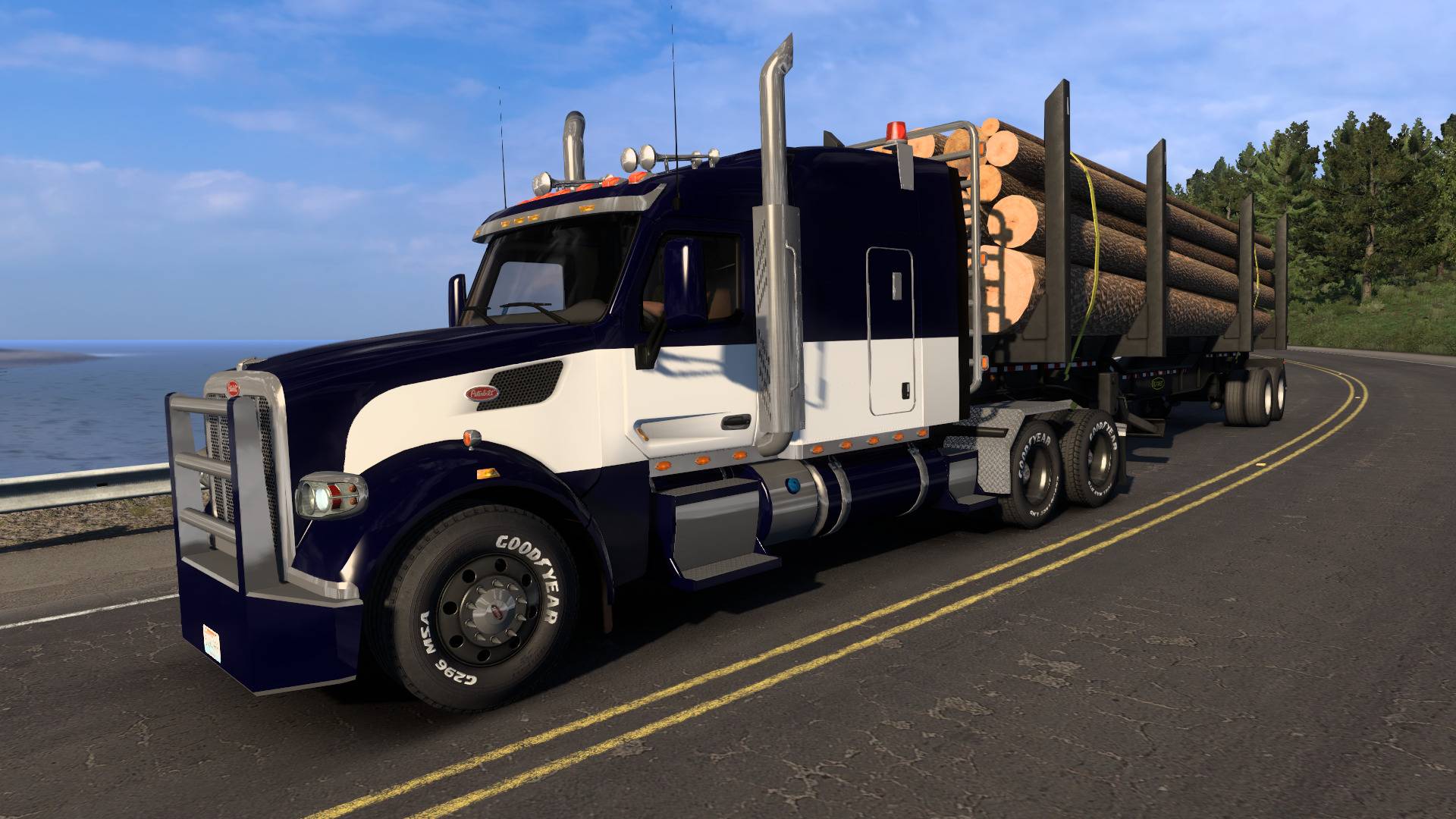 68  / ATS V1.50 / Peterbilt 567 /  С Аляски на "материк" )))