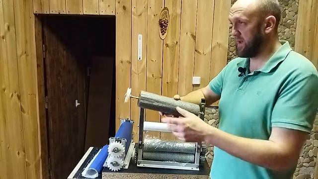 Вальцы после 450 кг  воска