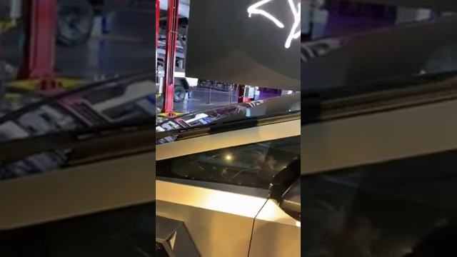 Tesla CyberTruck Wipers is so huge ??