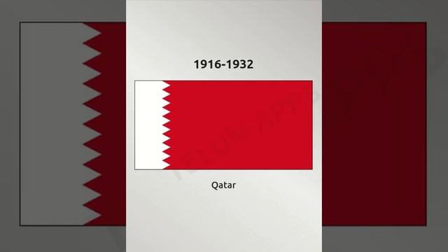 Historical Flags of Qatar