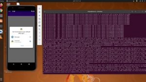 Voicemail malware running on Android emulator
