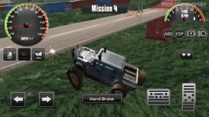 Impossible Police Hummer Car Tracks 3D - Driving Simulator | Android Gameplay