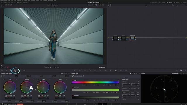 HSL Qualifier | Руководство по использованию | Davinci Resolve