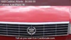 1989 Cadillac Allante for sale in Des Moines, IA 50316 at th