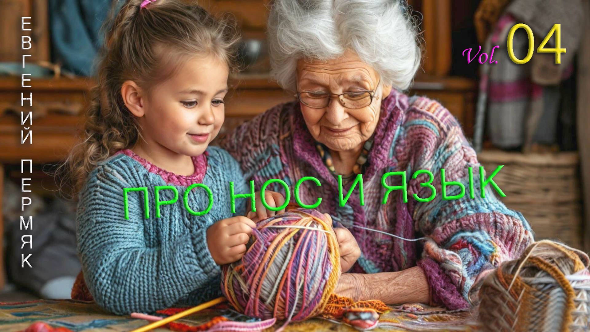 Бабушка, почему у меня всего по два, а язык один и нос один?