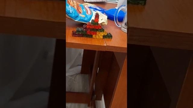 мармелад Лего из красного белого
