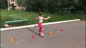 Соревнования роллеров. Группа "А"