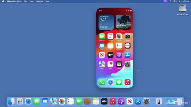 54 - Control an iPhone in macOS using iPhone Mirroring