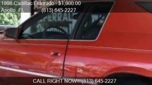 1998 Cadillac Eldorado Touring 2dr Coupe for sale in Apollo,