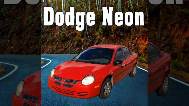 Dodge Neon Accelerates Quickly to a High Speed, Skids into 180 Degree ...