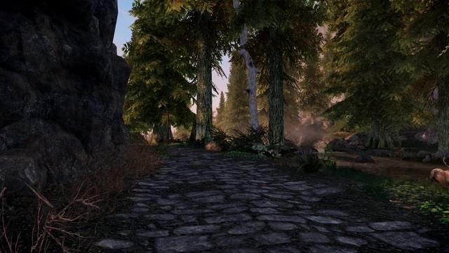 Skyrim Music & Ambience ｜ Прогуливаясь по Скайриму - от Хелгена до Вайтрана ｜ Ambient Music
