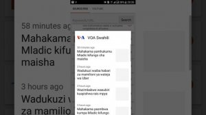 Congo RDC Actualités [Android RSS Feed Reader]