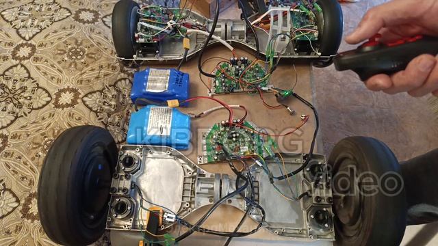 №82 Прошивка платы гироскутера под радиоуправляемый дрон 4WD. Демо к заказу для М. 82_pwm_4wd