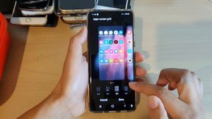 Galaxy S21/Ultra/Plus: How to Change App Screen Grid Layout