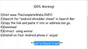 Download Shredder Chess v1.2 Android Game Full version Free!