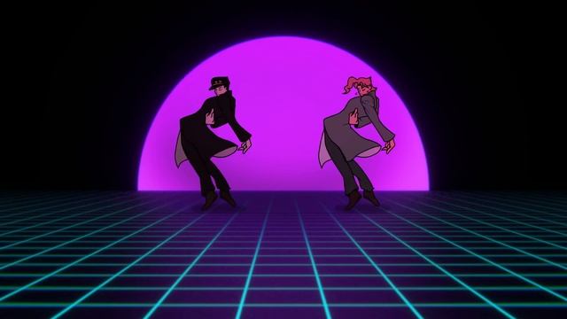 Kakyoin and Jotaro goes rero-rero