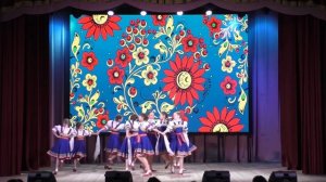Анс. Акварели Я на печке молотила