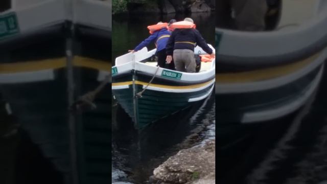 Ireland trip 2017 boat tour from the Gap to Ross castle