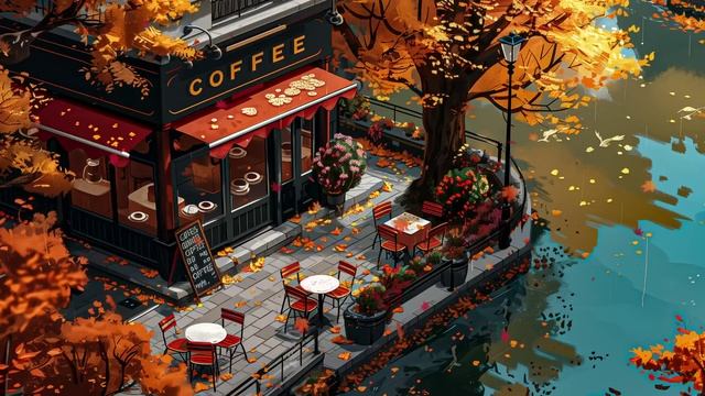 Музыка для релакса и массажа "Октябрьская прогулка" часть 2/5 | Серия Lofi Coffee