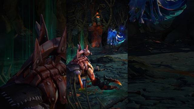 Lifestealer уничтожает Puck'a #lifestealer #puck #dota2 #powerbicats