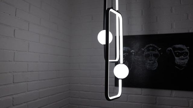 Люстра Prezzo 3591-240 BK IR, LED 46W IR, Schaffner