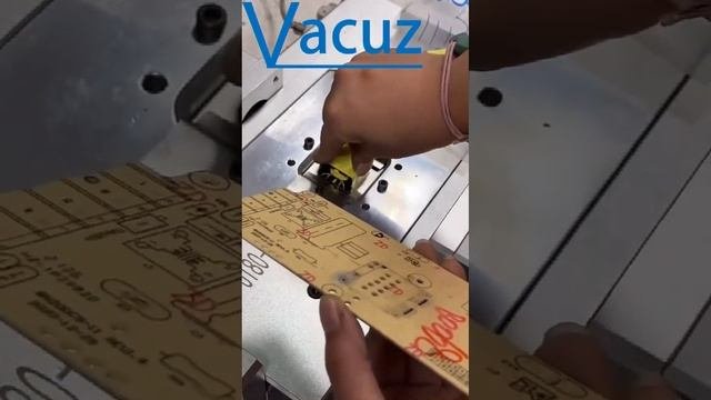 Vacuz High Frequency Transformer Bobbin Coil Pin Feet Automatic Cutting Schooling Machine Price Sal