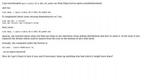 Unix & Linux: Opera browser set itself as default without asking!