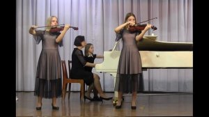 Адажио  скрипичный дуэт