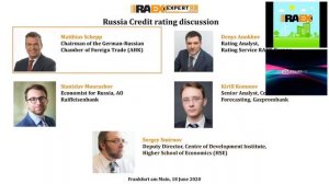 Russia credit rating discussion