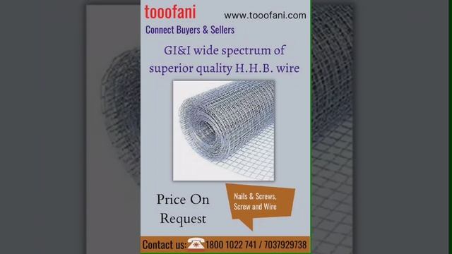 If you want to buy Nails & Screws, Screw and Wire Contact-Us-7037929738