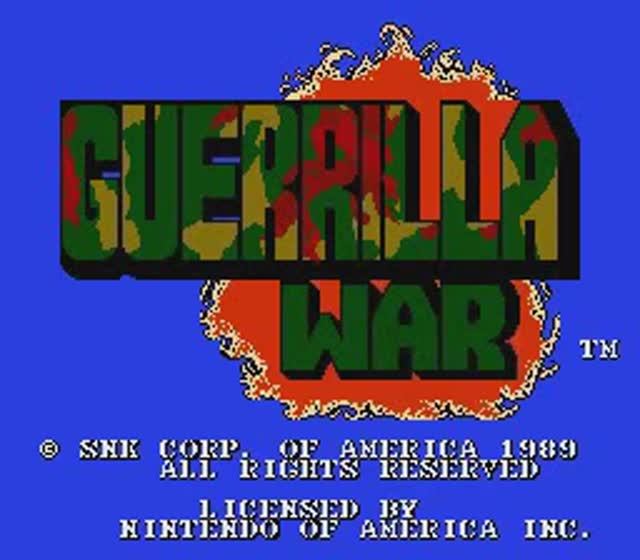 Guerrilla War (NES, Famicom, Dendy) боссы