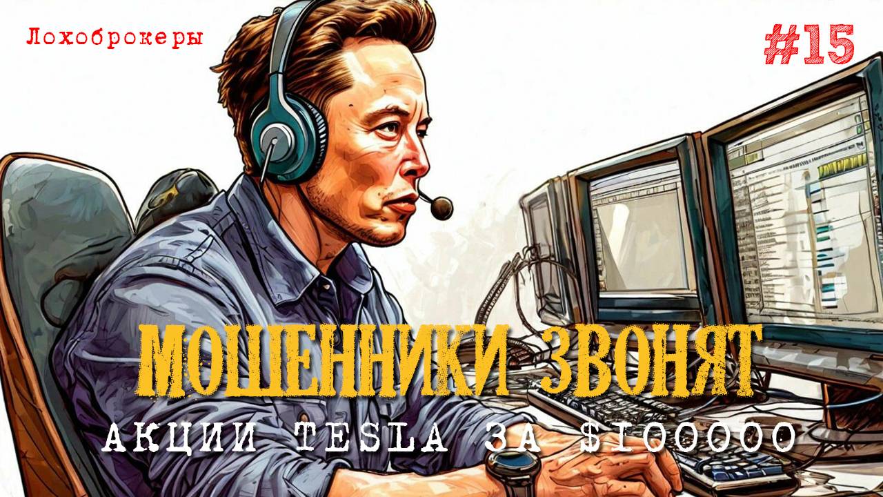 Покупаем акции TESLA за $100 000 | Лохоброкер Проект Tesla X