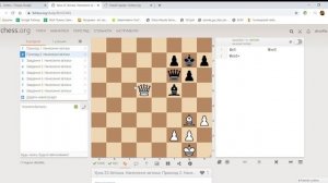 Урок 25 Зв'язка  Нанесення зв'язки • lichess org   Google Chrome 16 03 2020 12 35 49