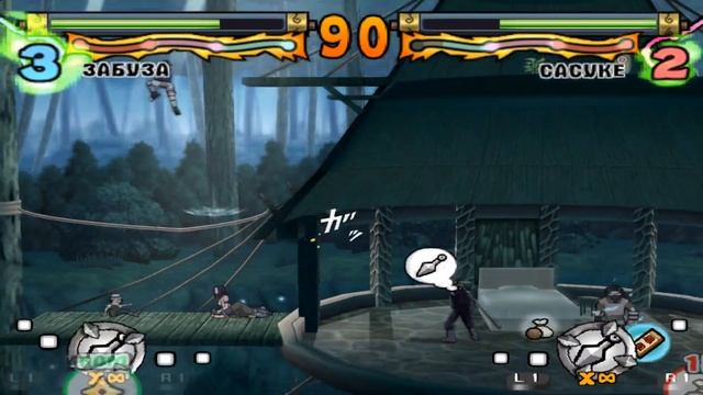 Naruto: Ultimate Ninja (PS2)-Полное прохождение #14 (Сага о Демоне Тумана Забузе Момочи).