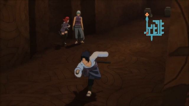 Naruto Shippuden: Ultimate Ninja Storm 2 (PC)-Команда "Хеби" и Сражение с Дейдарой #9.