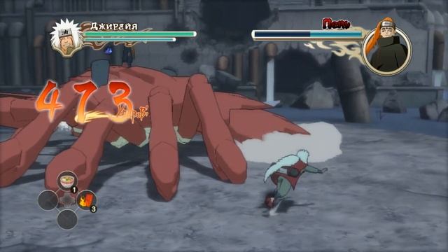 Naruto Shippuden: Ultimate Ninja Storm 2 (PC)-Сказка о бравом Джирайе #11.