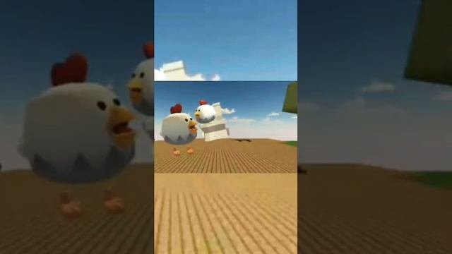 Skibidi Chicken 2 #chickengun #den19k #youtube #zhura24k #ден19к #жура24к #китик