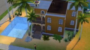 Дом в пустынном стиле / Строим вместе в Sims 4