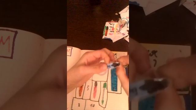 Распаковка бумажных сюрпризов. Новинка принты на сердечках❤️️#5
