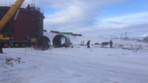 Якутия строительство Парк ГСМ