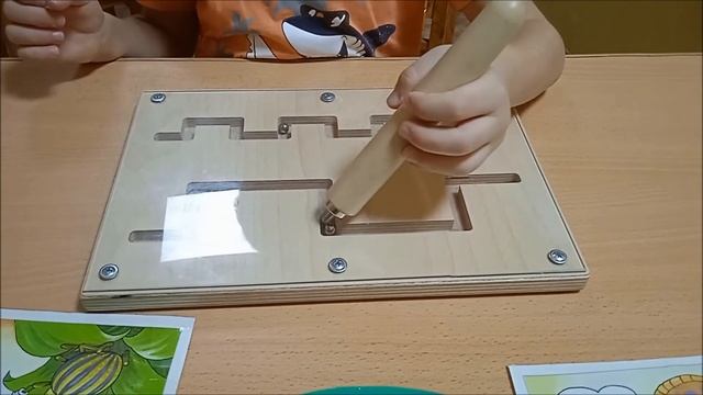 Автоматизация звуков в нейроиграх с деревянными планшетами.