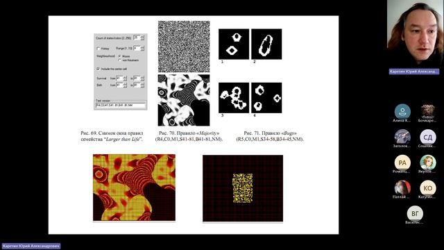 Синергетика для биологов. Дискретные модели самоорганизации. 2024.05.11 - 134250. Запись собрания