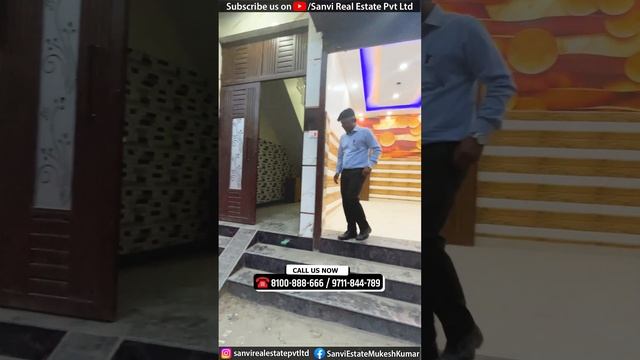 55 गज 2 मंजिल का जड़ से घर साथ में दुकान 9X14 | 20 Fit सामने वाला रोड |  Near Metro Station...