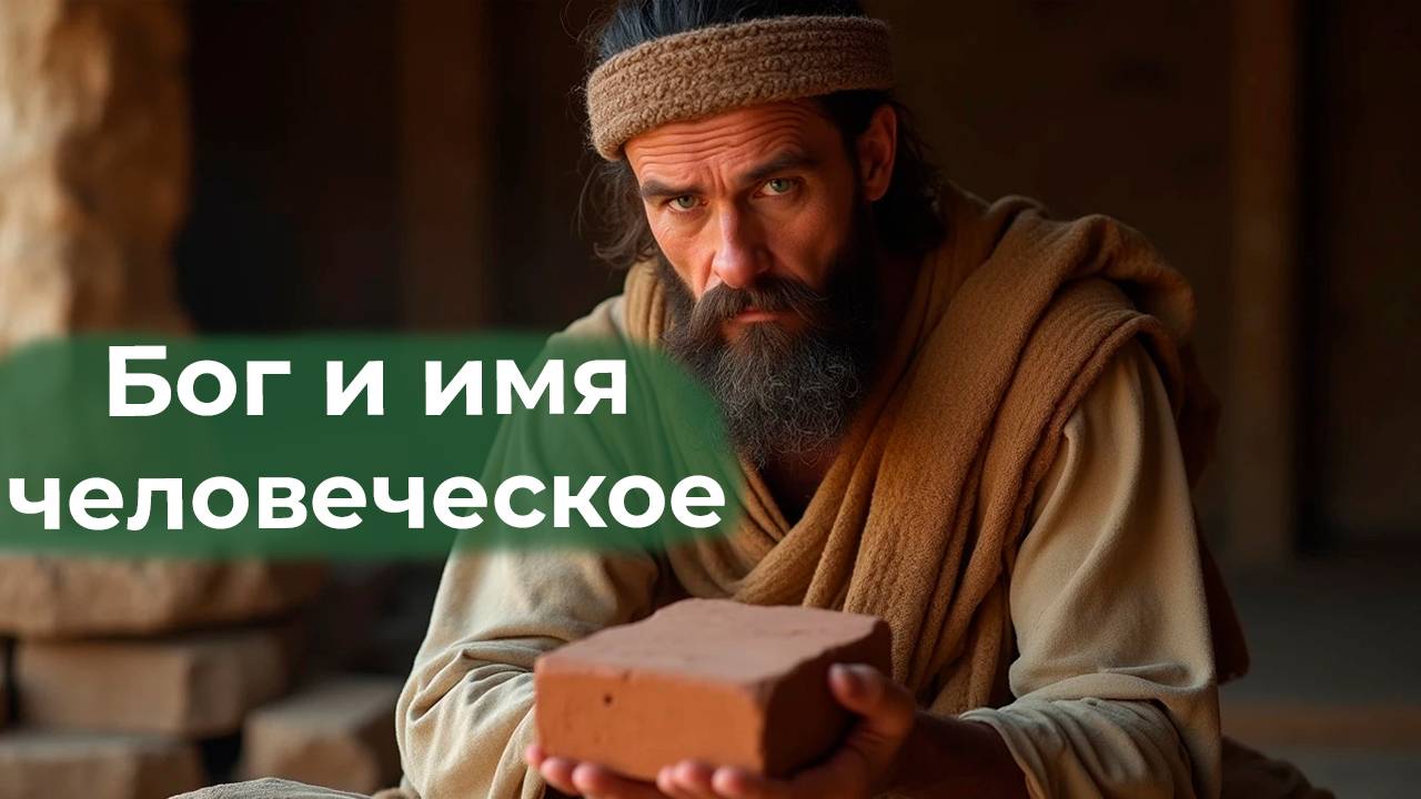 Бог и имя человеческое. Бытие 11 глава 1-9 стих  | Евгений Рожков | церковь ЕХБ г.Батайск